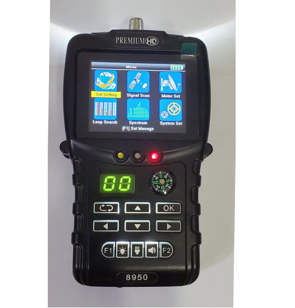 Premium HD 8950 فایندر سیگنال متر انتن پرمیوم اچ دی - تکنو تصویر