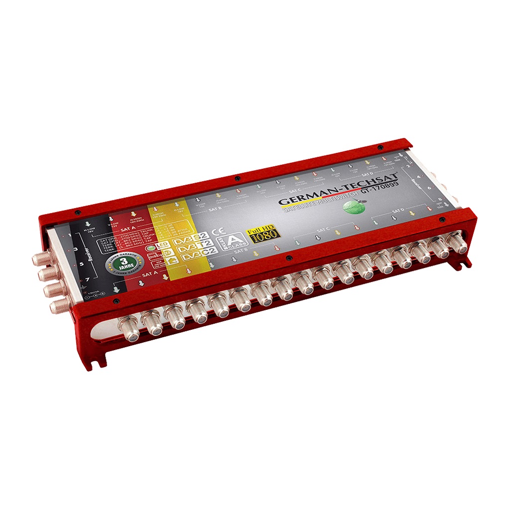 GT-17/08/99 GERMAN TECHSAT مولتی سوییچ ژرمن تک ست میانی 8 واحدی - تکنو ...