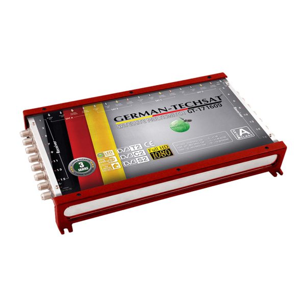 GT-17/16/09 GERMAN TECHSAT مولتی سوییچ ژرمن تک ست 16 واحدی - تکنو تصویر
