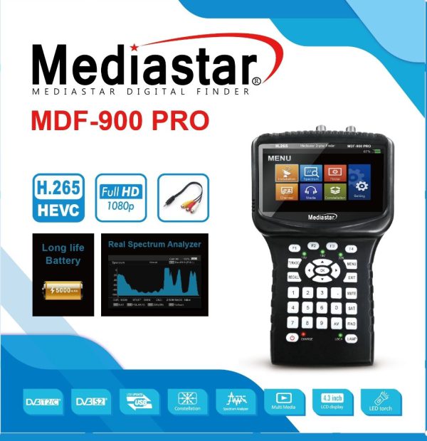 فایندر تصویری دوربین 8 مگاپیکسل Mediastar MDF 900 pro - تکنو تصویر