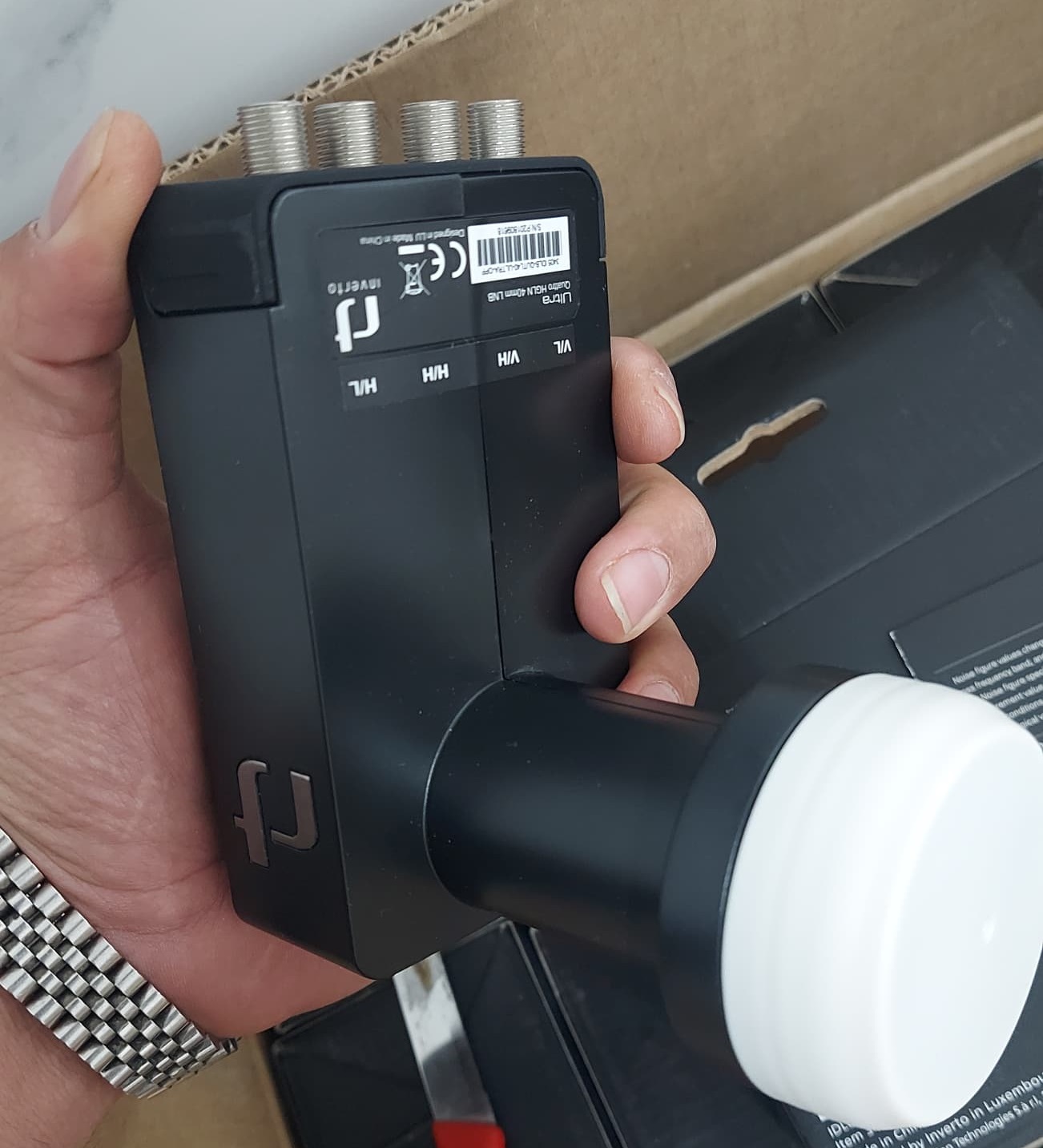 کانورتر سیگنال انتن مرکزی اینورتو اولترا Black Inverto ULTRA - تکنو تصویر